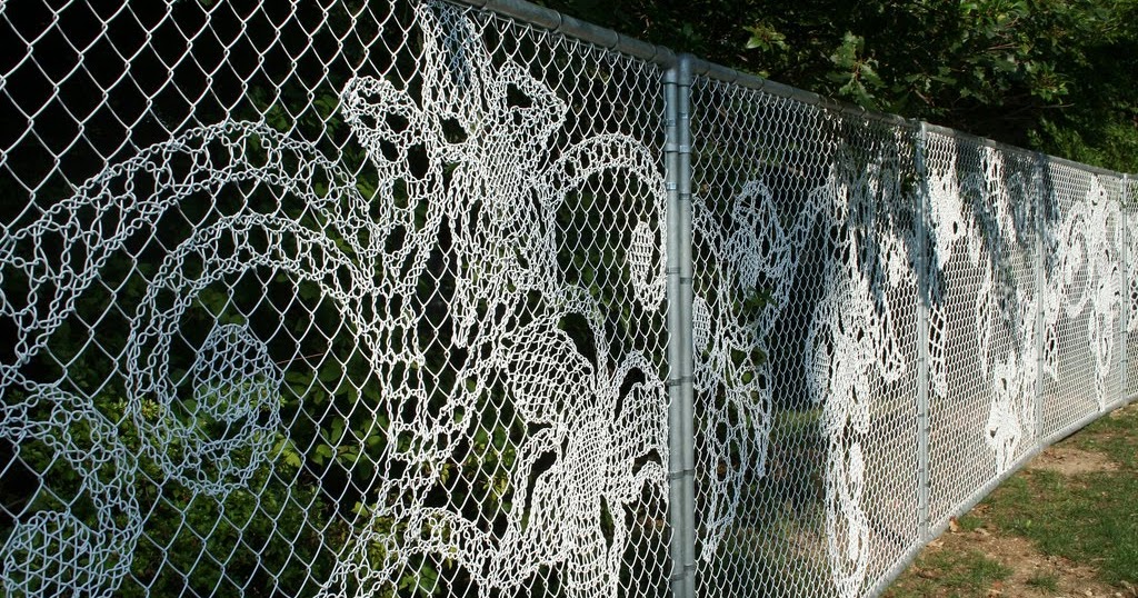 Maximizing Progress: Chain Lace Fence ~ Demakersvan Inspired Links!