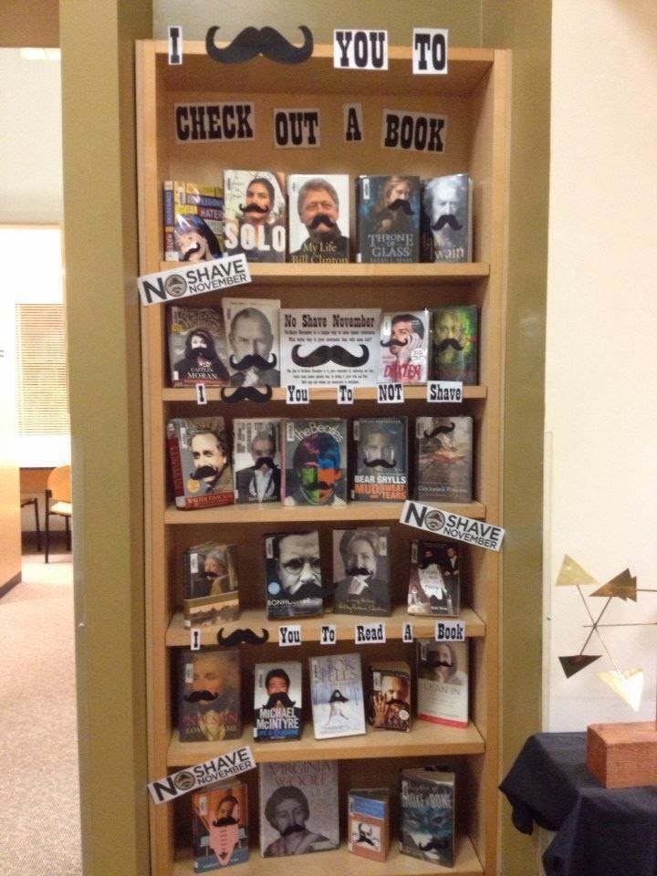 Librarian on Display: A Year Of Library Displays!