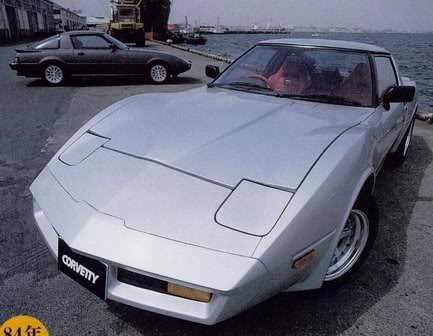 Tamerlane's Thoughts: Mark I RX7 + C3 body kit = Corvetty