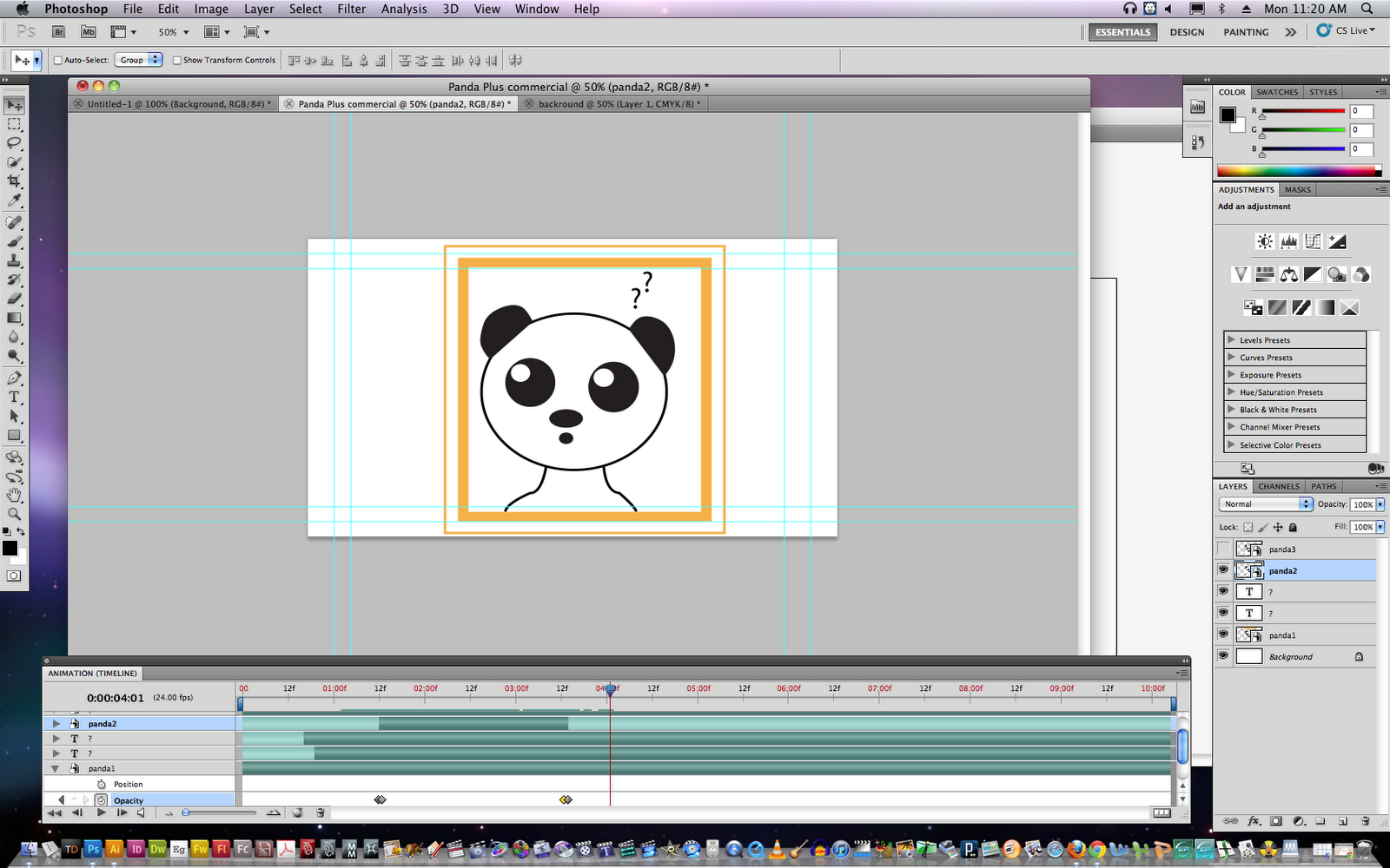 My Digital Arts Blog: Panda Plus Animation