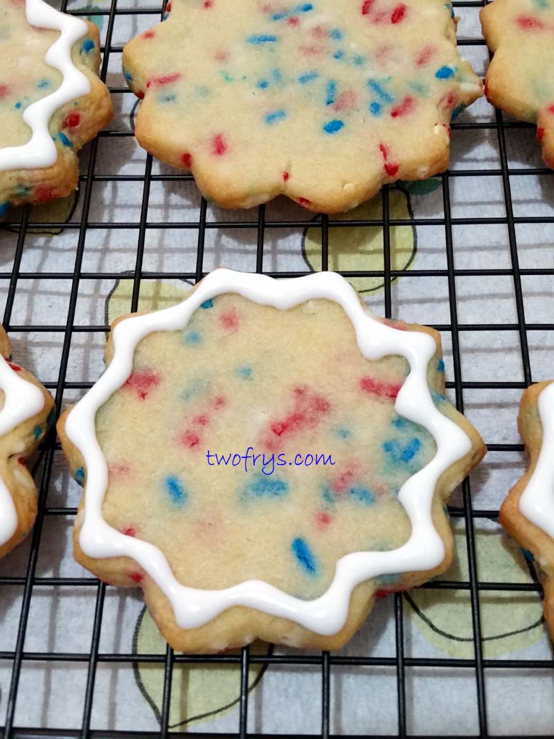 Two Frys: Firework Cookies