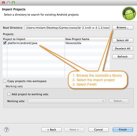 Setting Up Cocos2d X For Android Game Development Developers Circle