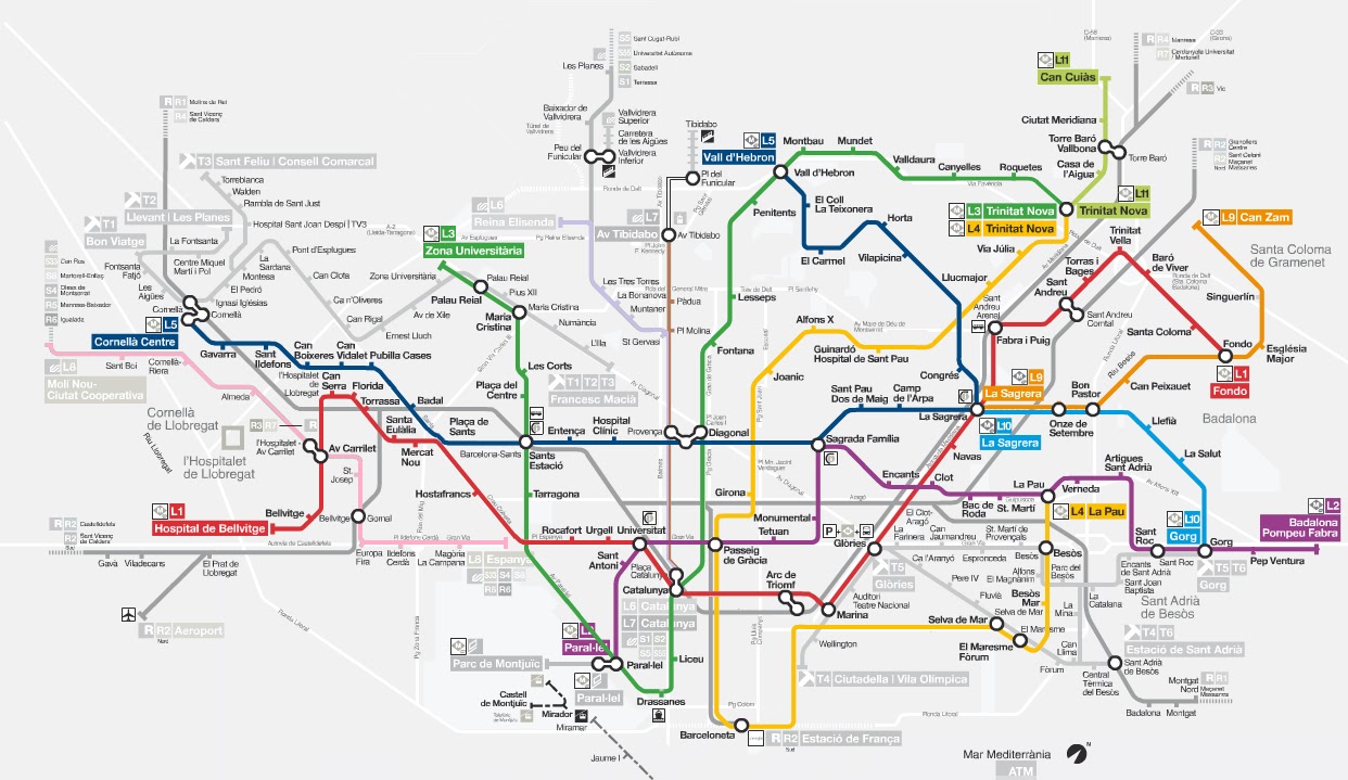 Recull de Mapes: Metro BCN | GFMC