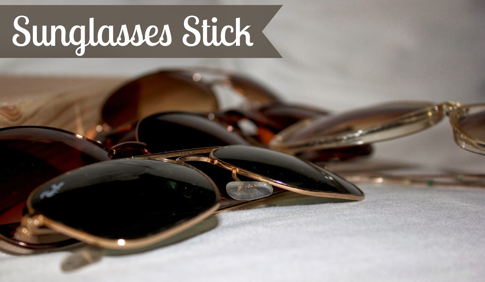 DIY - Sunglasses Stick - Taylor Allan Photography