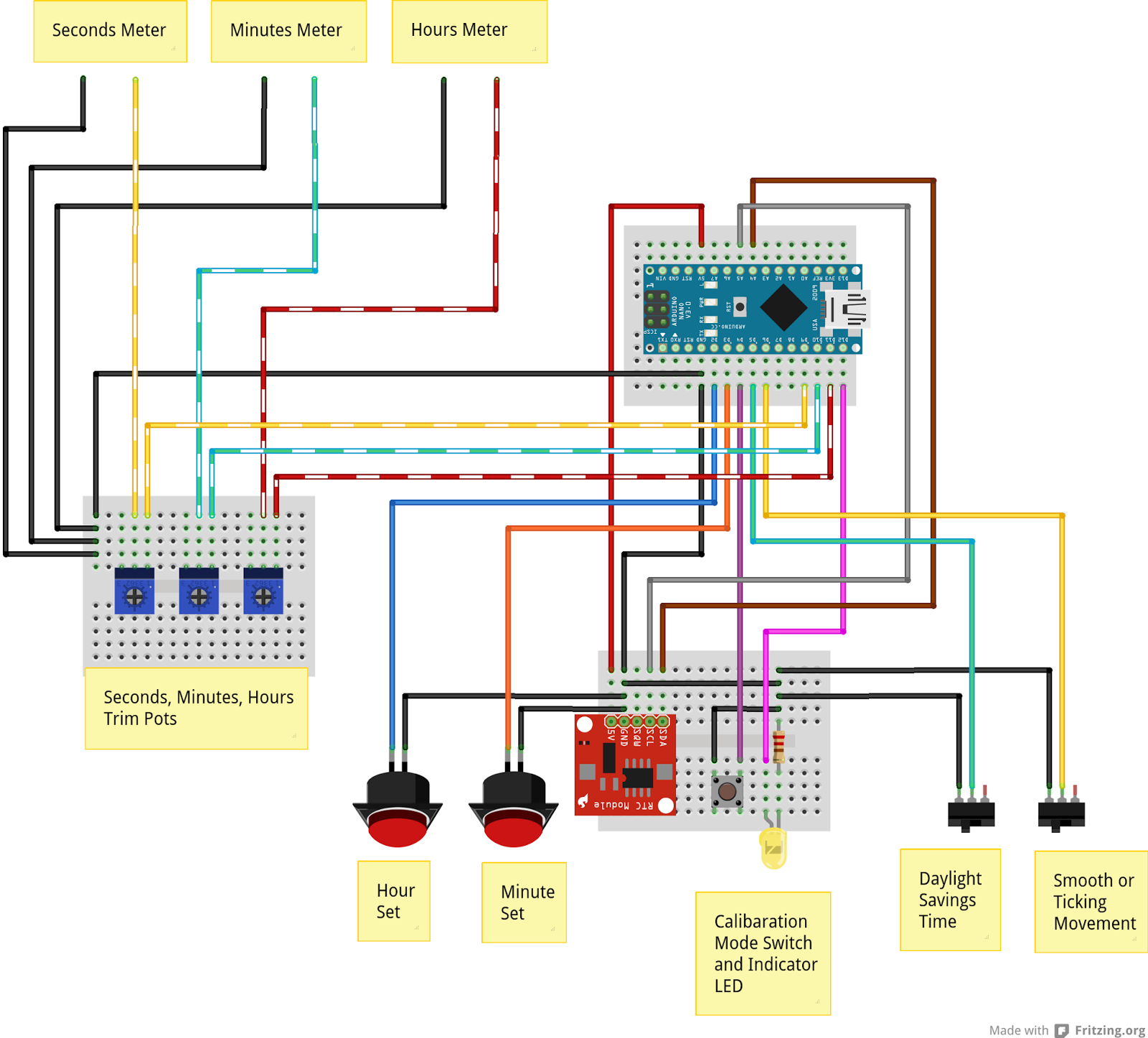 Gregg Ubben Arduino Analog Clock