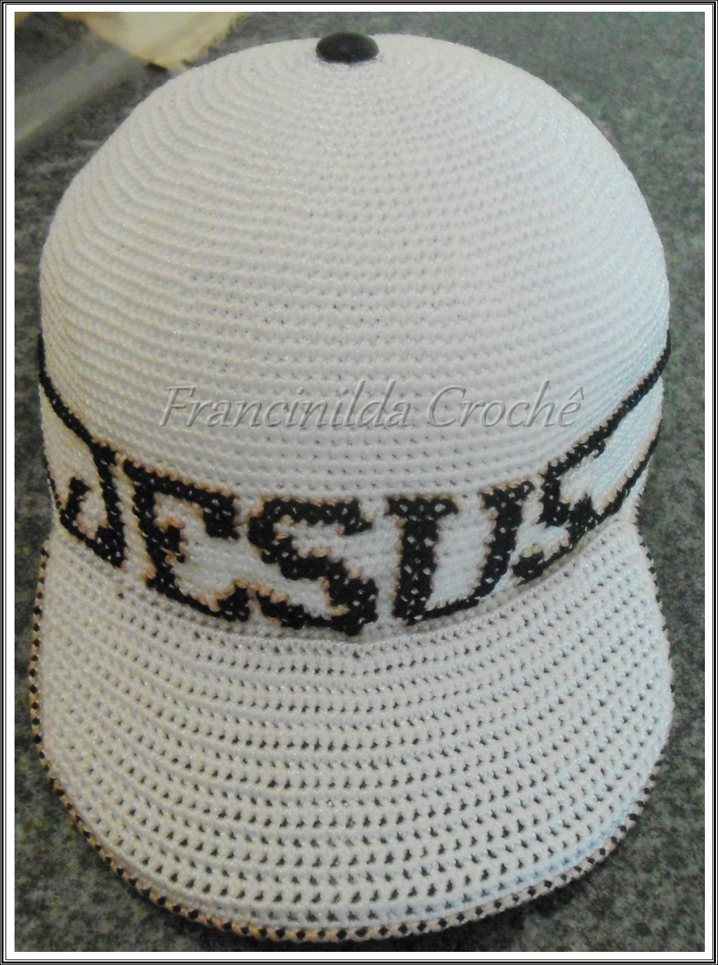 Francinilda Crochê.: Bonés