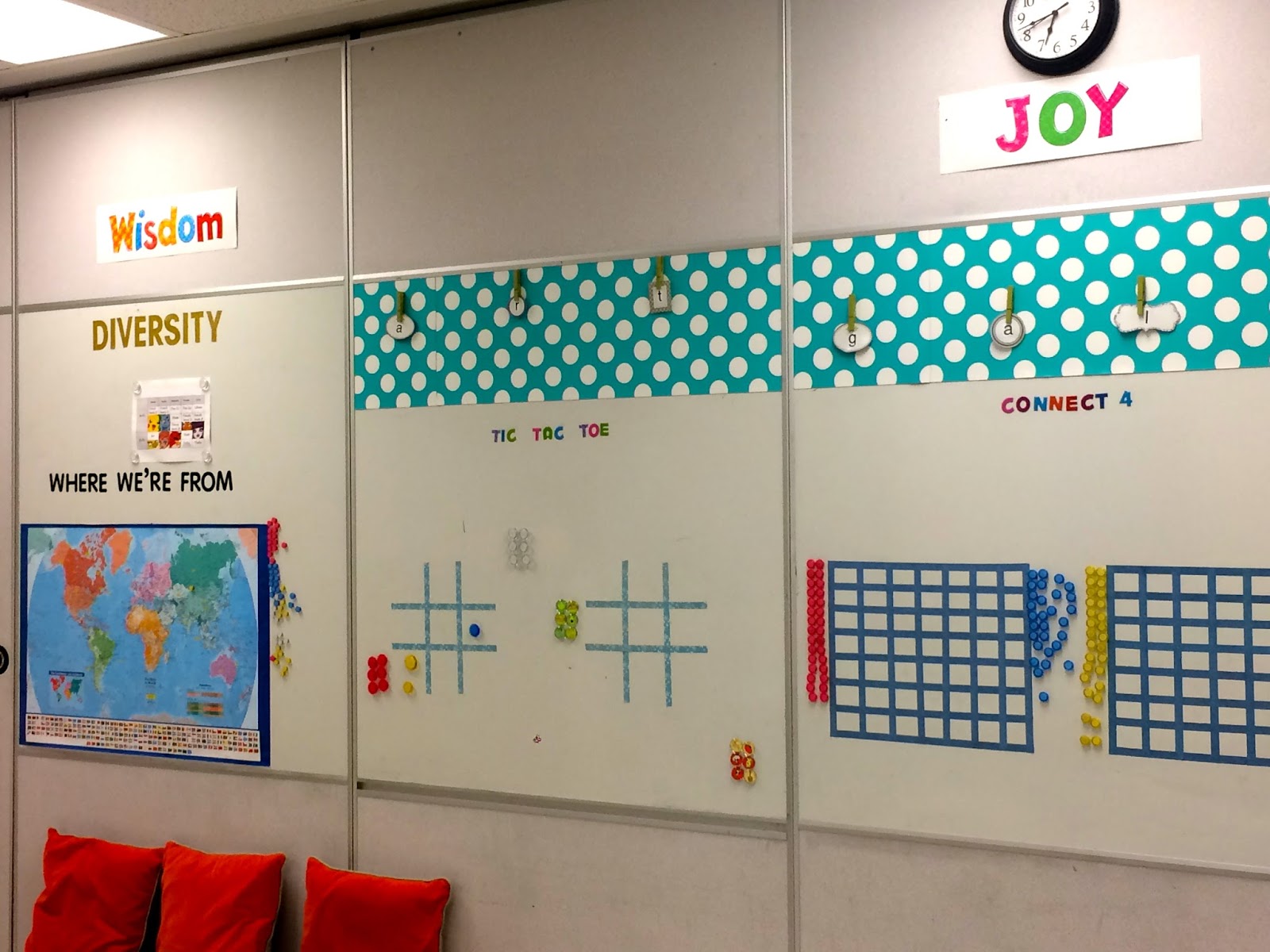 The Urban Teacher: Classroom Reveal: Photos of my grade 4 classroom ...