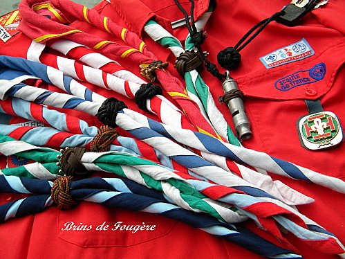 Petits brins d'un jour: Noeud scout