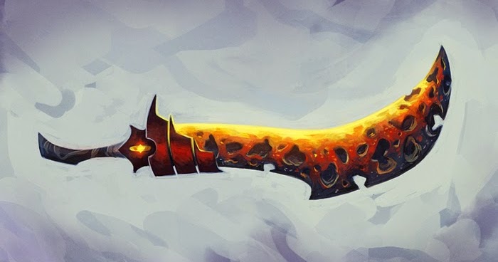 CROSS PLANES: Elemental Evil: Magma Scimitar for D&D 5th Edition