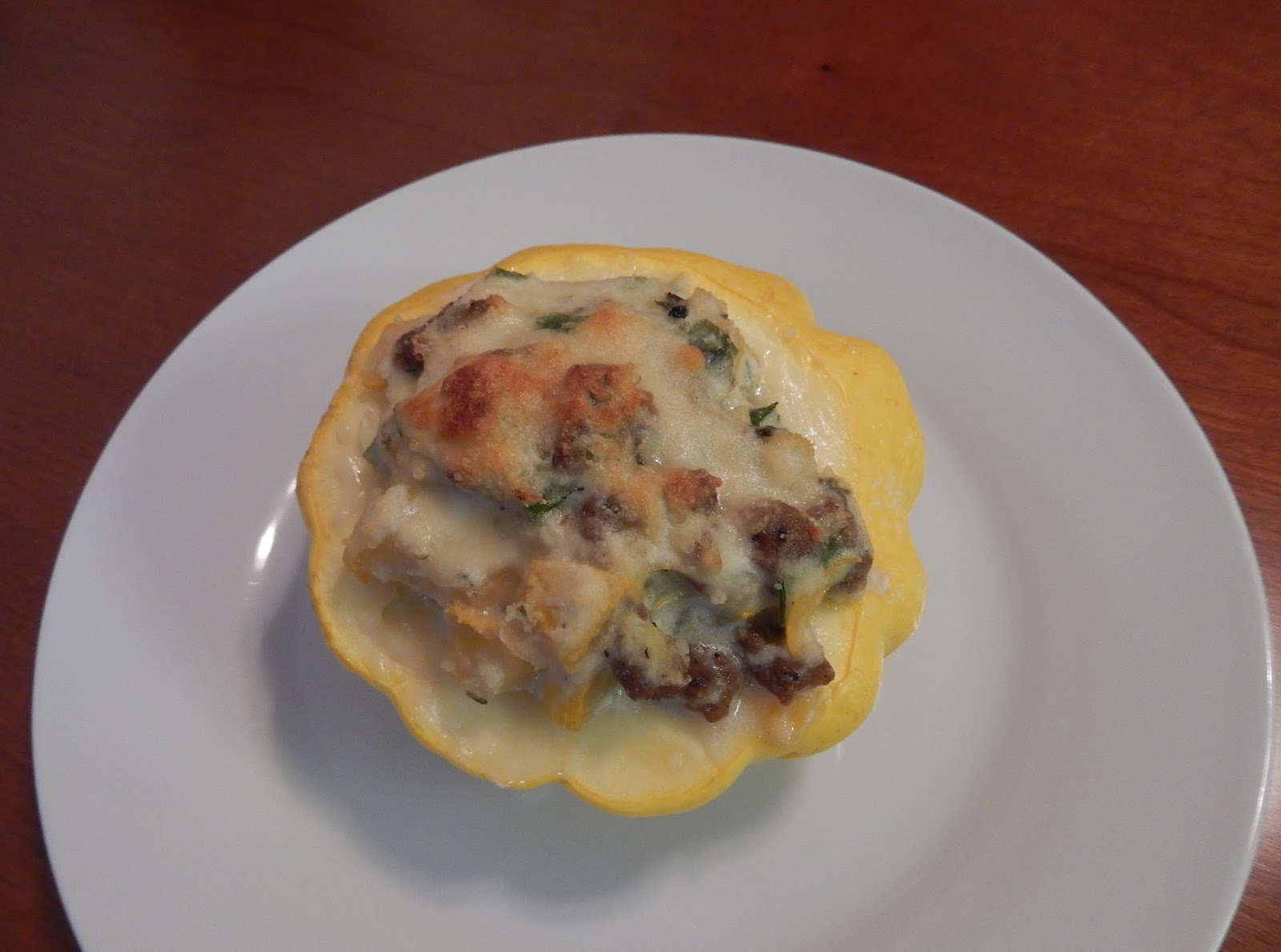 theworldaccordingtoeggface: Stuffed Squash Spaceships