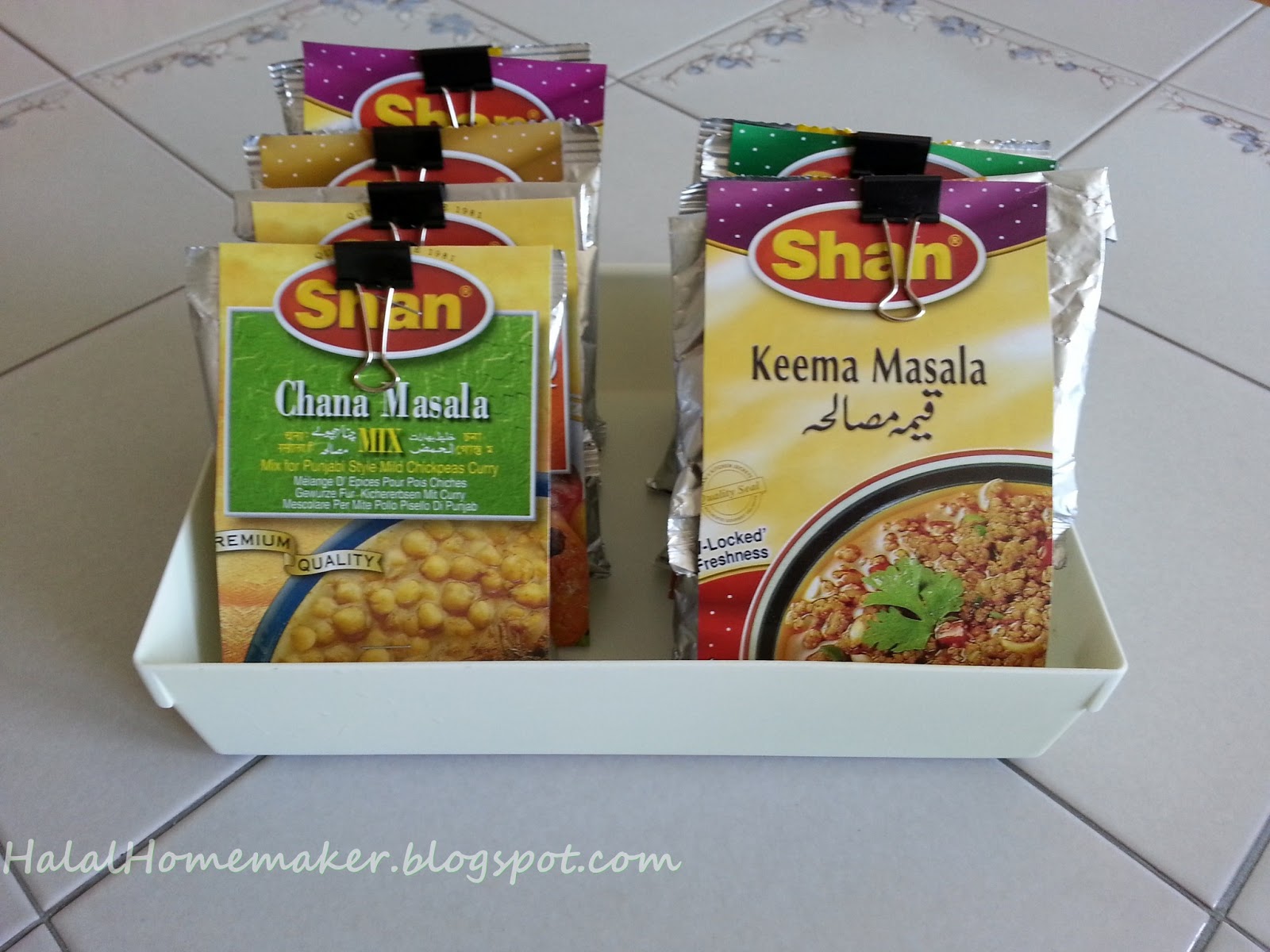Halal Homemaker: Organizing Shan Masala