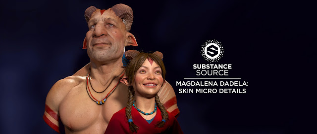 DESCARGA: @Substance3D Source Collection - Skin Micro Details ...