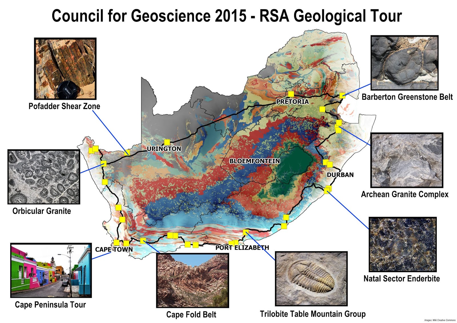 The CGS Field School: RSA Geotour 2015: Day 1 - 2