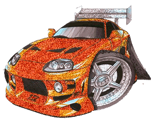 Animowane gify i obrazki środki transportu: Gify auta bez tła