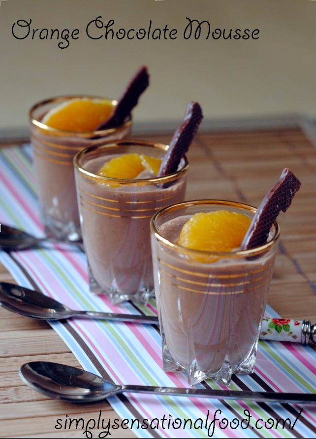 Orange Chocolate Mousse Vegetarian friendly and Shaken Udder Milkshakes ...