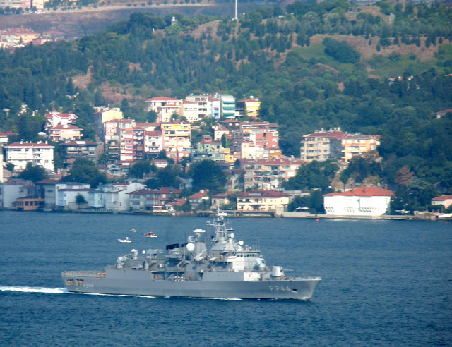 WARSHIPS ON THE BOSPHORUS: F 244 BARBAROS- BARBAROS CLASS