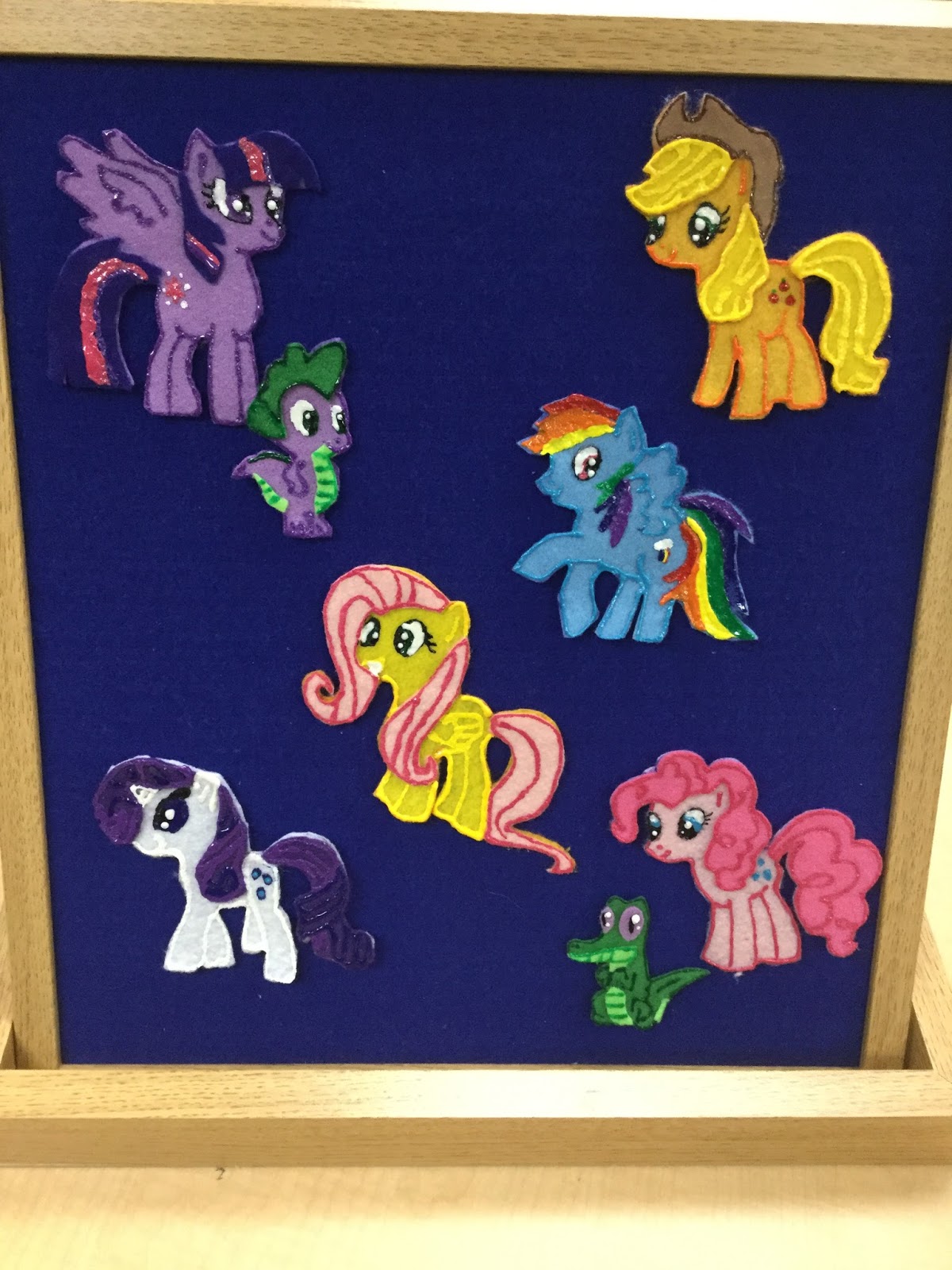 from the Biblio Files: Felt Board: My Little Pony