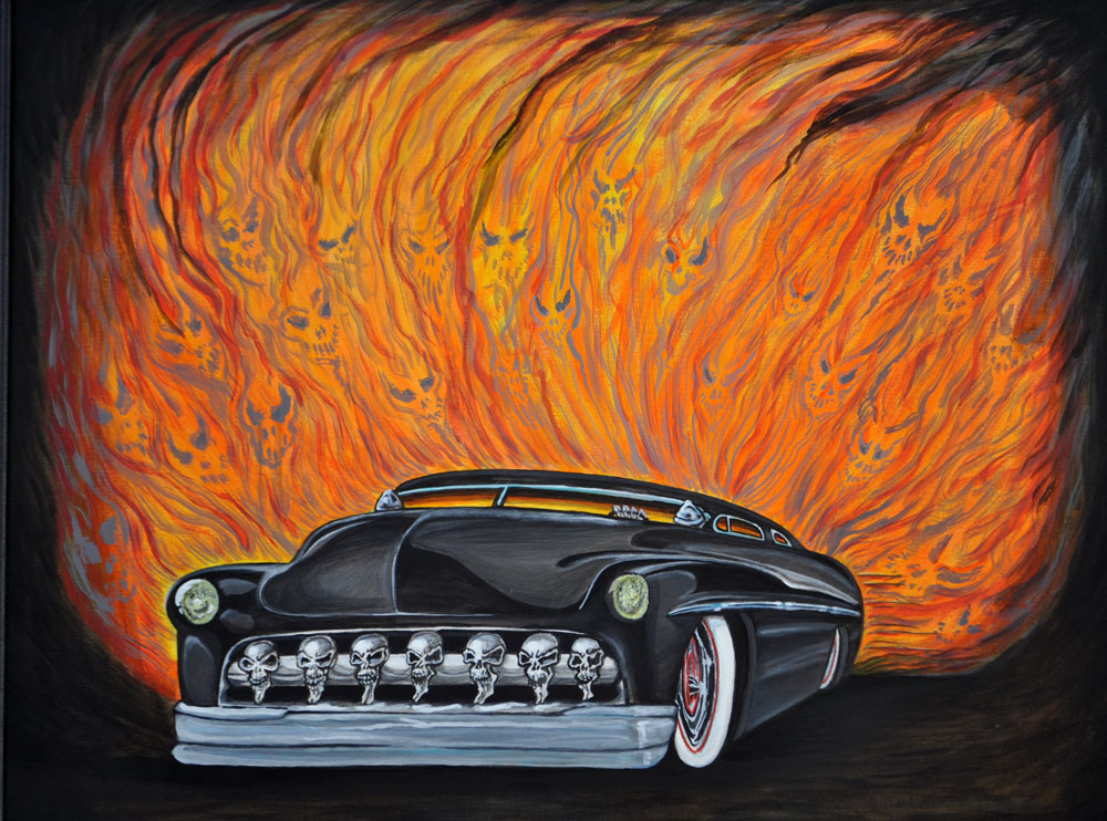 JustaCarGal: Kustom Kulture, art