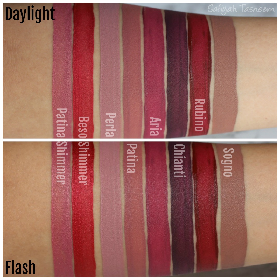 SAFIYAH TASNEEM : Sunday Swatches: Stila Stay All Day Liquid Lipsticks ...