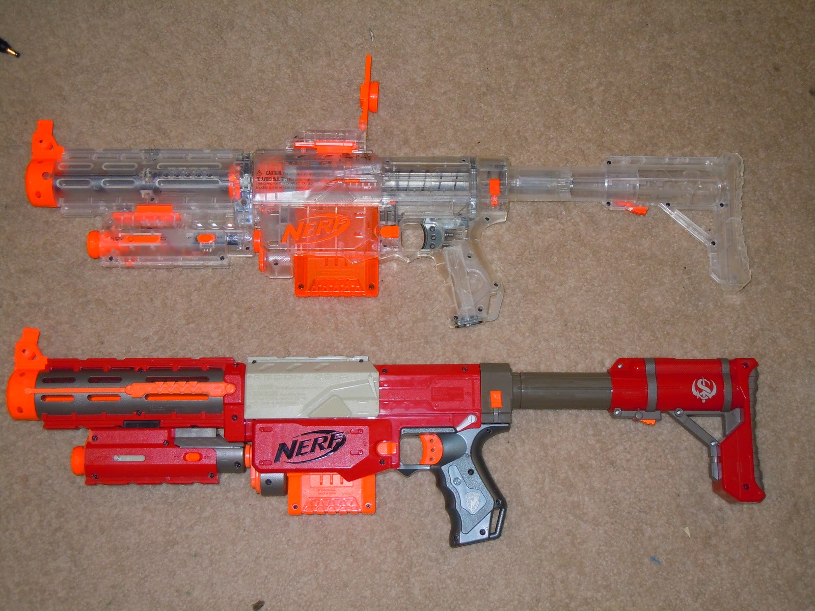 Lasagna678 Nerf Mods: Recons Galore