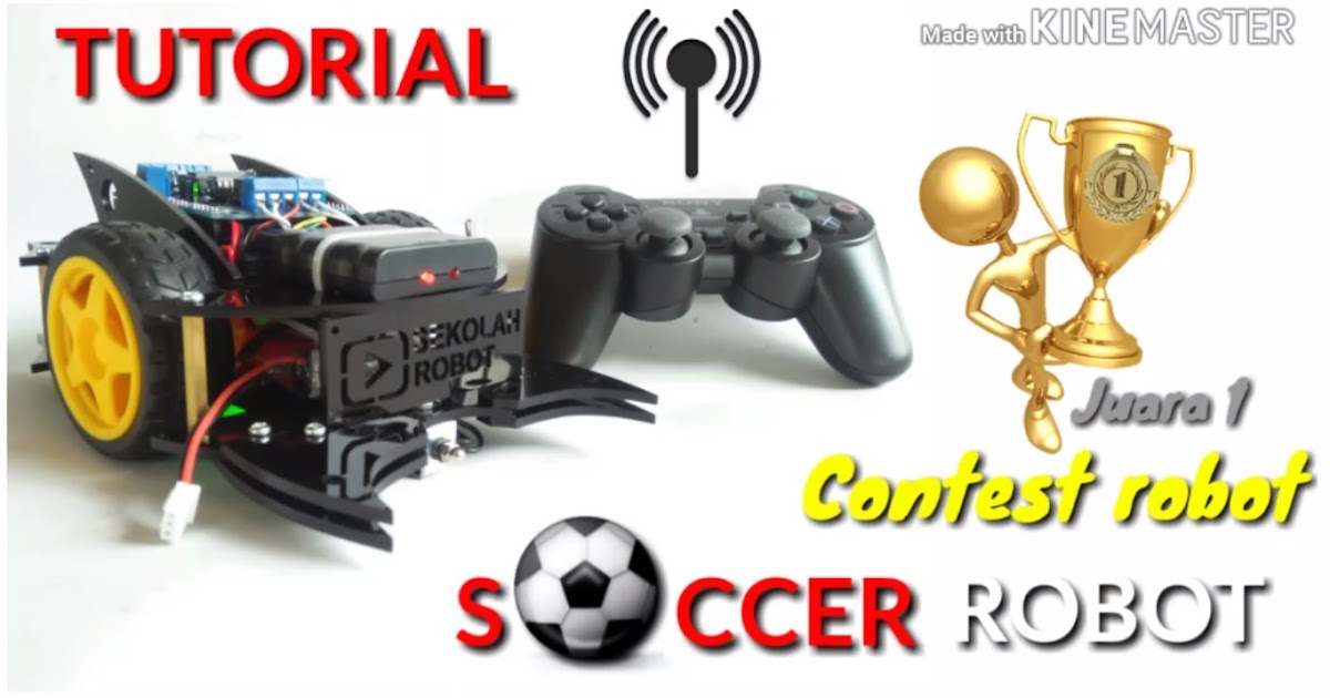 Robot soccer (robot sepak bola) ~ Hacking Arduino Project