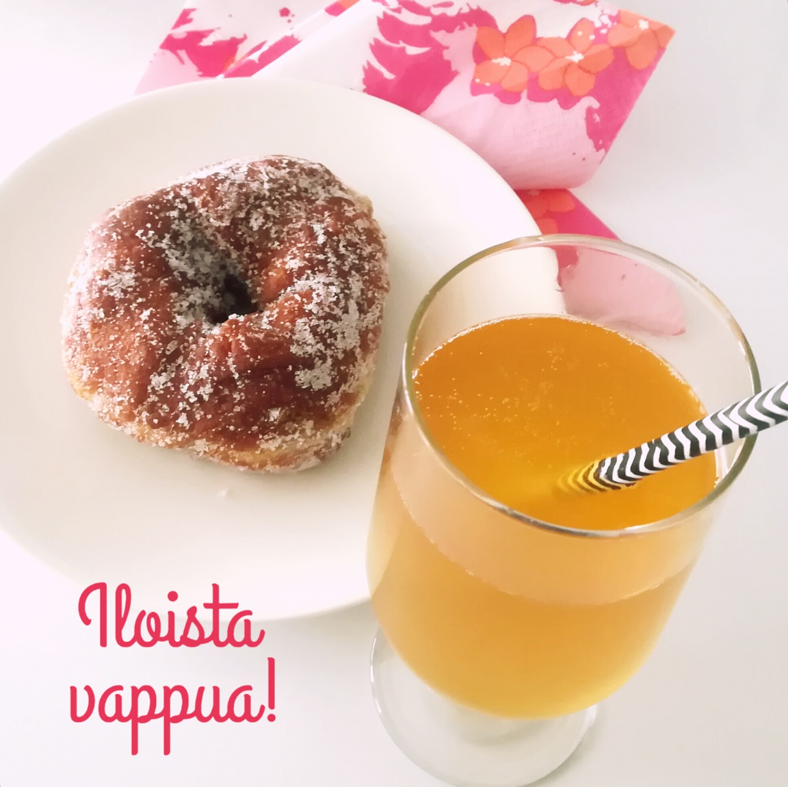 Yours, S: ILOISTA VAPPUA!