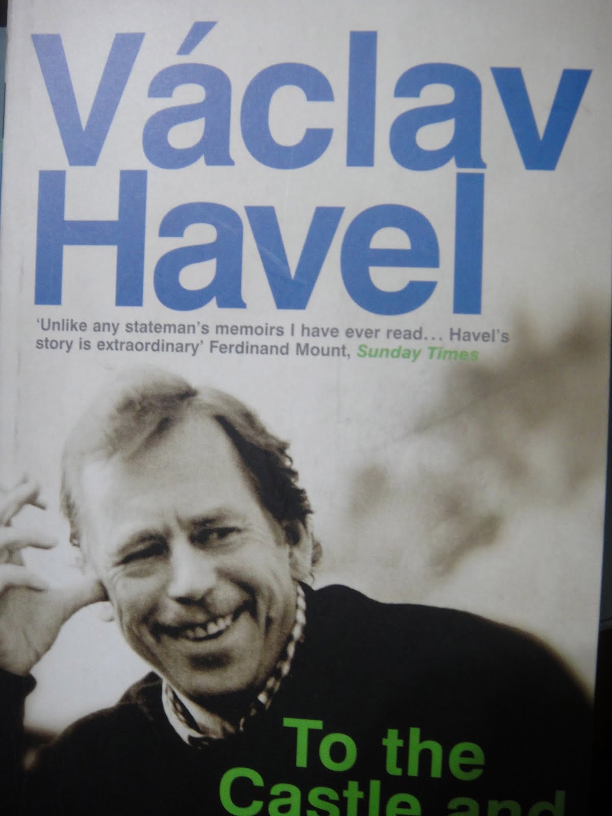 pakdoktergolfblog: Vaclav Havel : To The Castle and Back...