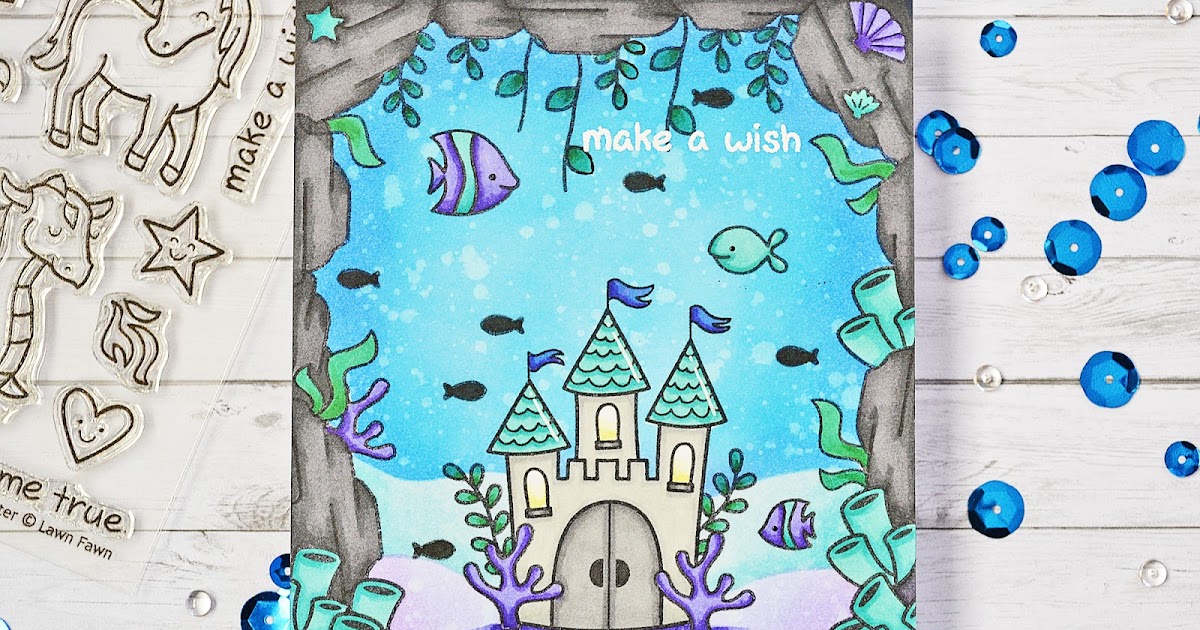 Blue Marine Craft: Under The Sea Card Series - Deep Down the Ocean ...