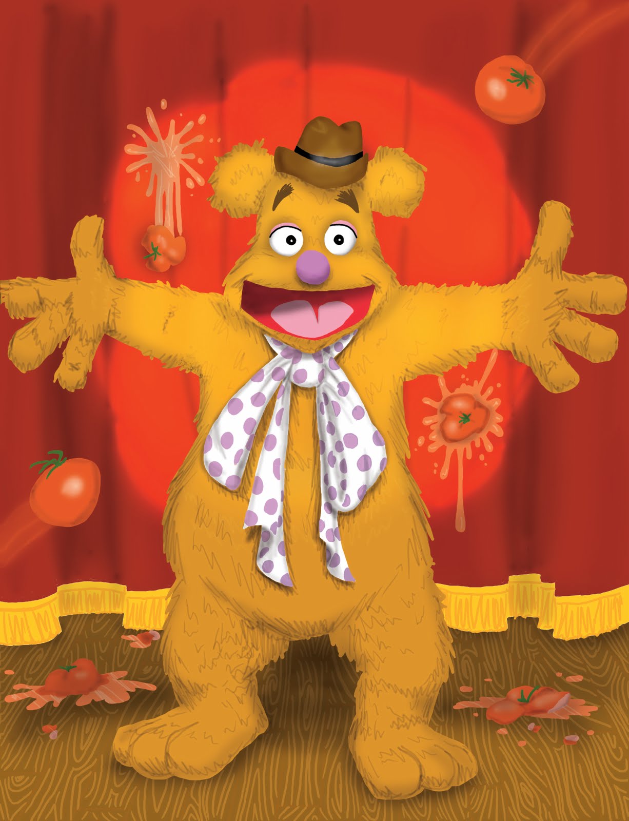 THE COMIC ART ALLIANCE: "F is for Fozzie Bear" by Ryan King