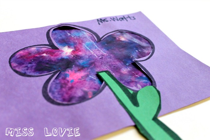 Miss Lovie: Stained Glass Flower Kids Craft {Tutorial}