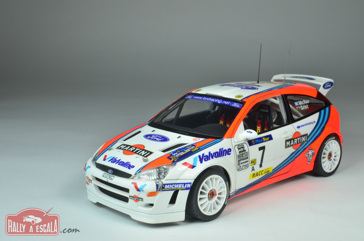Diario de armado Rally a Escala: Ford Focus WRC Catalunya 1999: Terminado