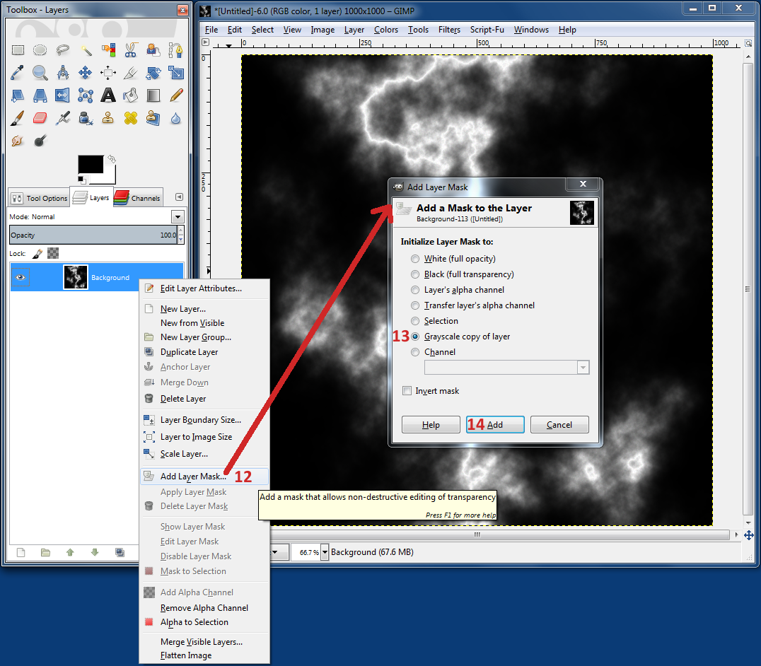 Clown Fish Cafe: How to Create Lightning Bolts with GIMP