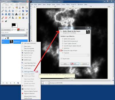 Clown Fish Cafe: How to Create Lightning Bolts with GIMP