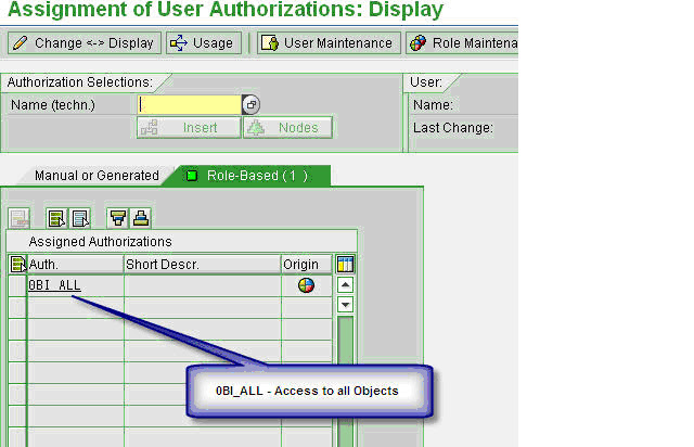 Sap Security Tutorial Assigning Authorization Objects To Users In Bibw 6630