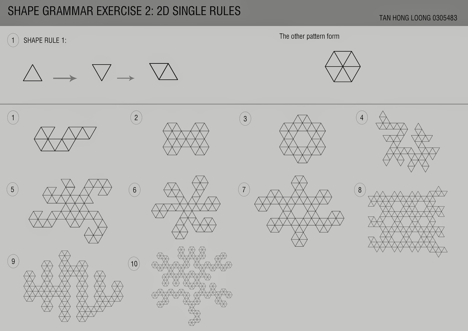Architecture e-portfolio: SHAPE GRAMMAR (ARC3153 / ARC3152)