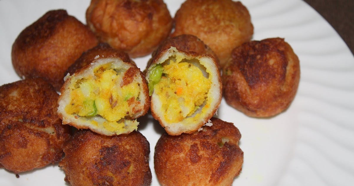 Yum! Yum! Yum!: Bread Bonda (Step - by - Step)