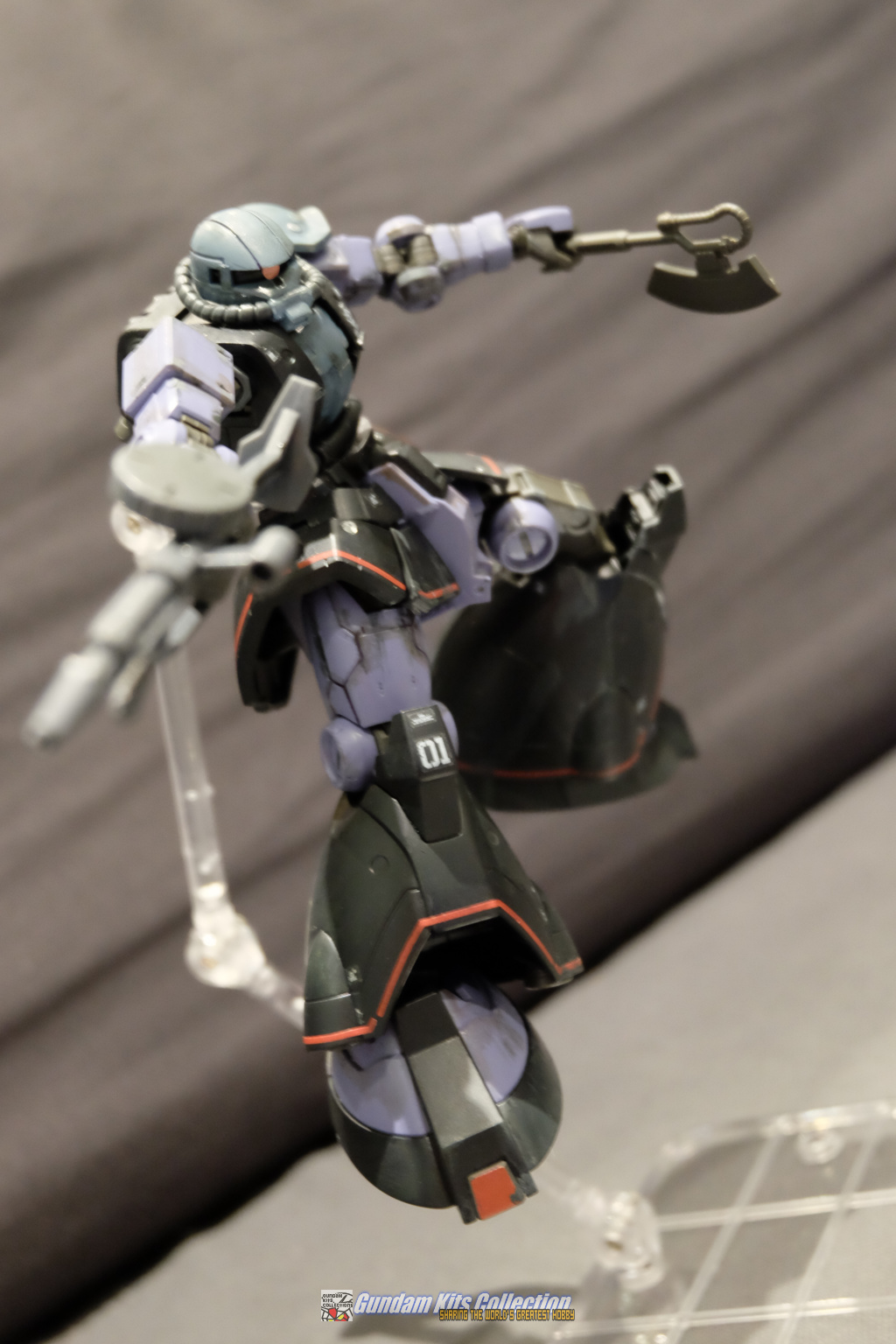 Painted Build: HG 1/144 High Mobility Prototype Zaku [Gundam THE ORIGIN ...