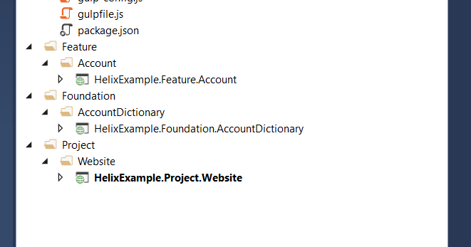 Setup First Sitecore Helix Example From Scratch Blank Solution 8818