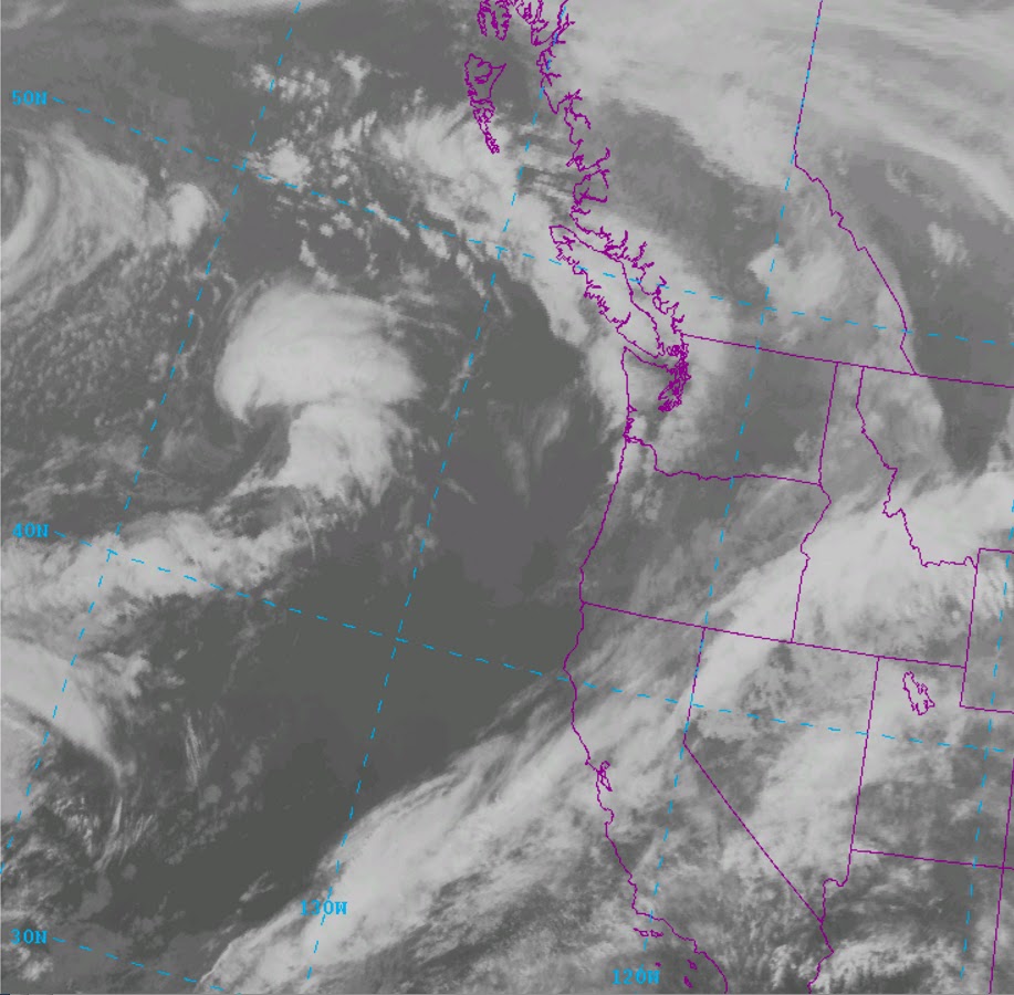 Cliff Mass Weather Blog: Comma Clouds Hit the Pacific Northwest