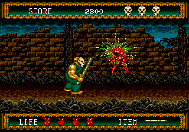 VGJUNK: SPLATTERHOUSE 2 (MEGADRIVE)
