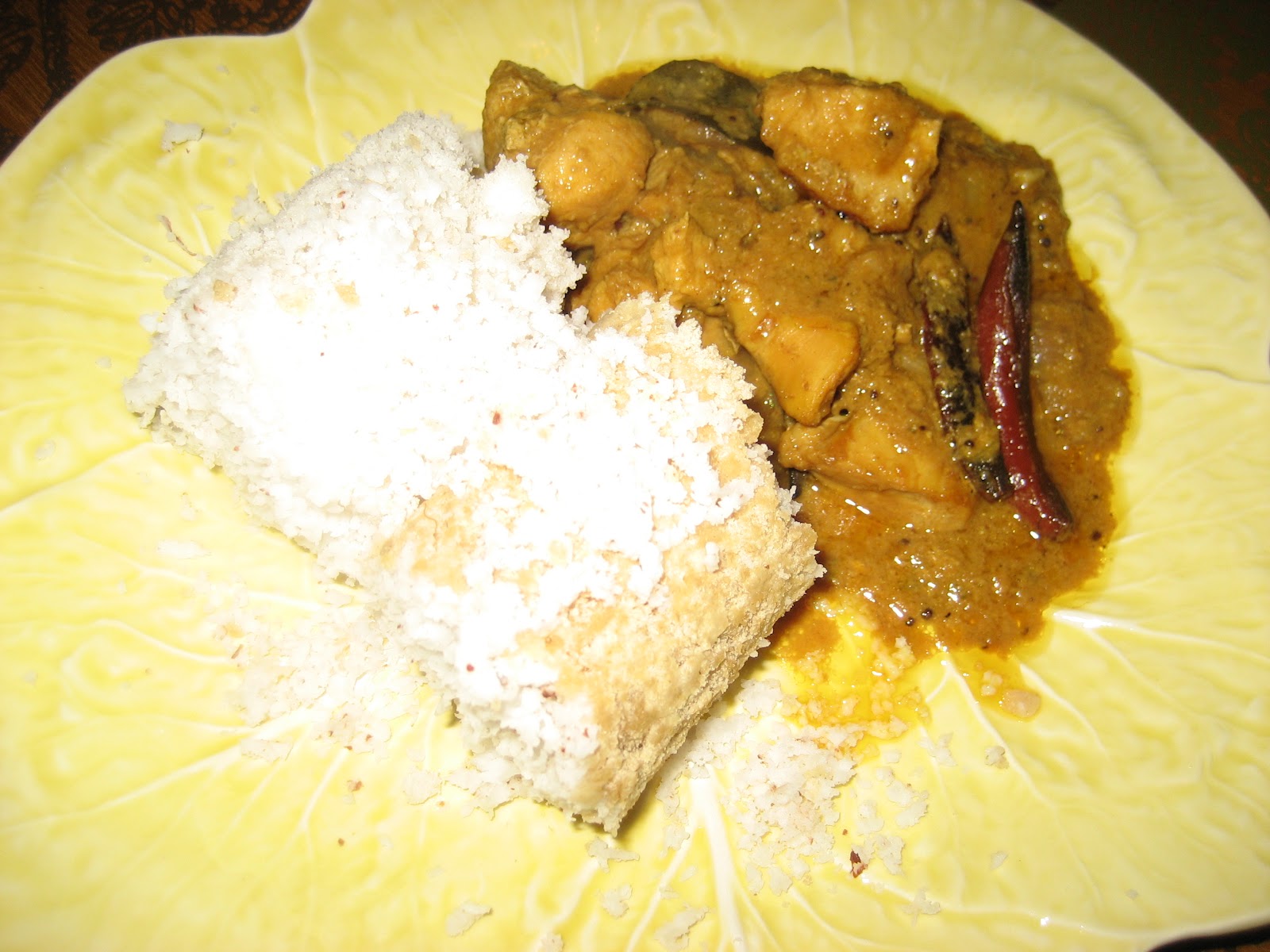 Food my companion: Kerala style chicken curry with potatoes