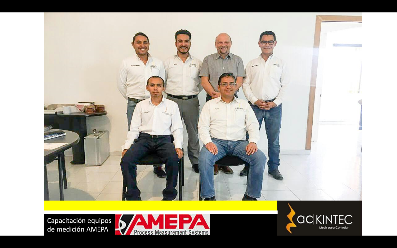 AC KINTEC medir para controlar: Capacitación equipos de medición AMEPA