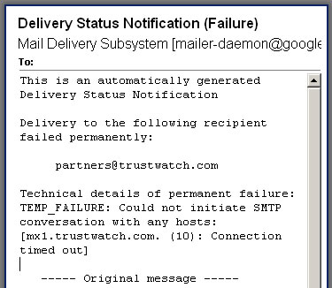 Laugh Love Learn: Failure Notification!