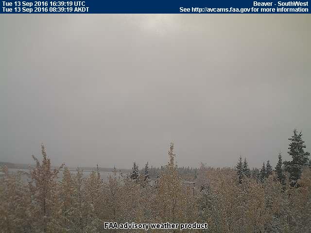 Deep Cold: Alaska Weather & Climate: Snow on the Yukon