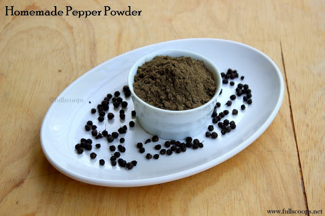 Homemade Pepper Powder ~ Full Scoops - A food blog with easy,simple ...