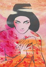 RETRO KIMMER'S BLOG: SINGER PINK BUYS AN ORIGINAL NIAGARA DETROIT PAINTING