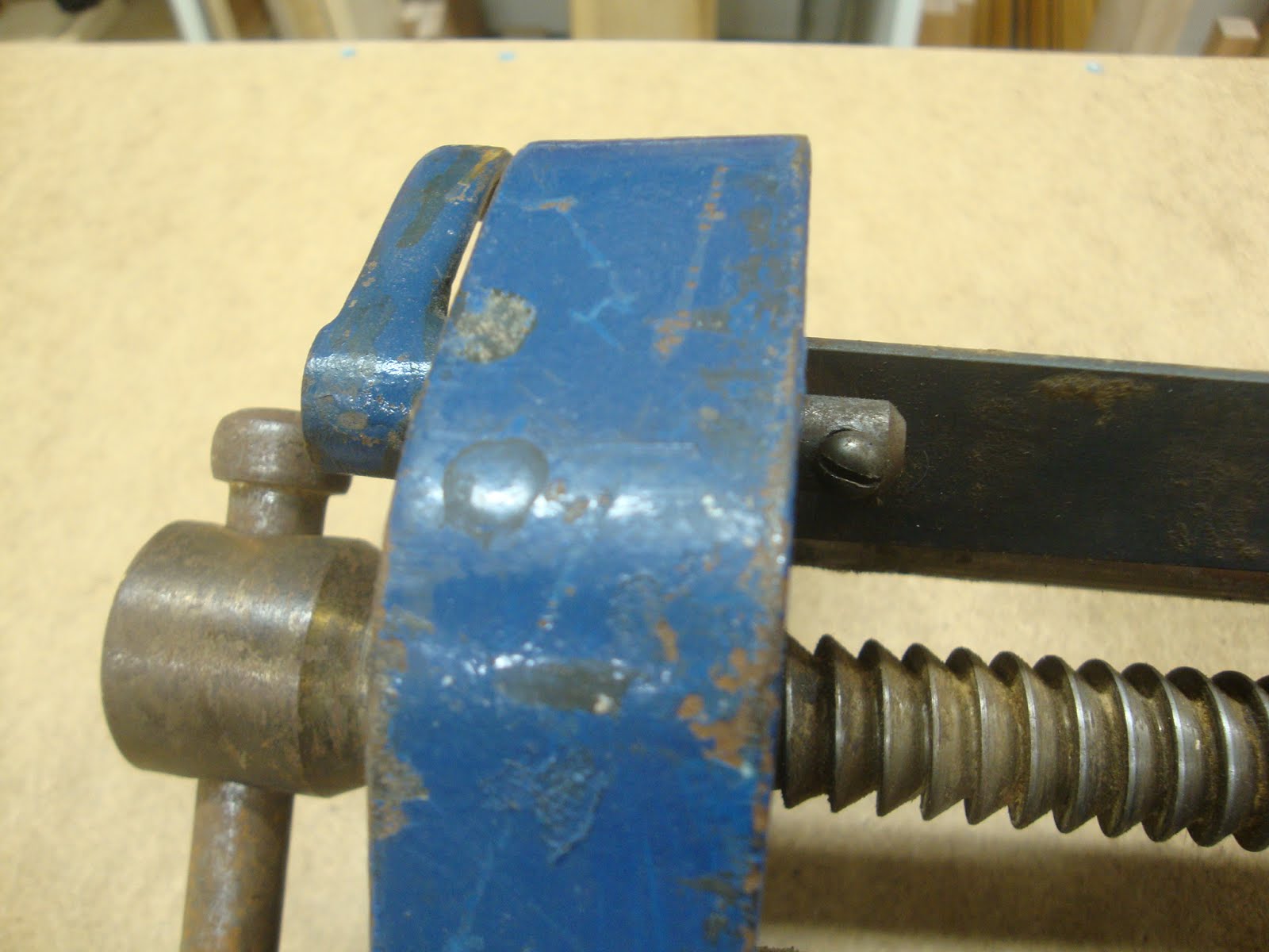 Woodworking in a Tiny Shop: Record No. 53E Vise Clean-up - Part 2