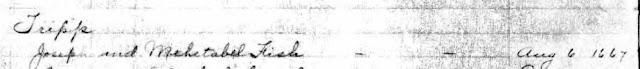 Genea-Musings: 1667 Marriage of Joseph Tripp and Mehetabel Fish in ...