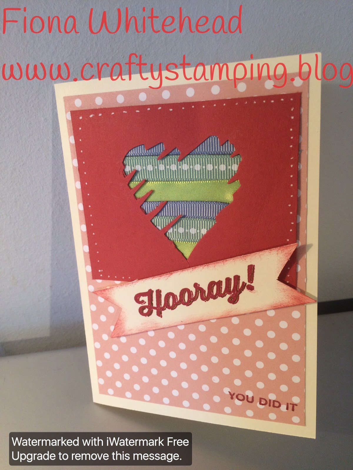 Crafty Stamping: MY WONDERFUL UPLINE - SAM HAMMOND DONALD - AKA POOTLES