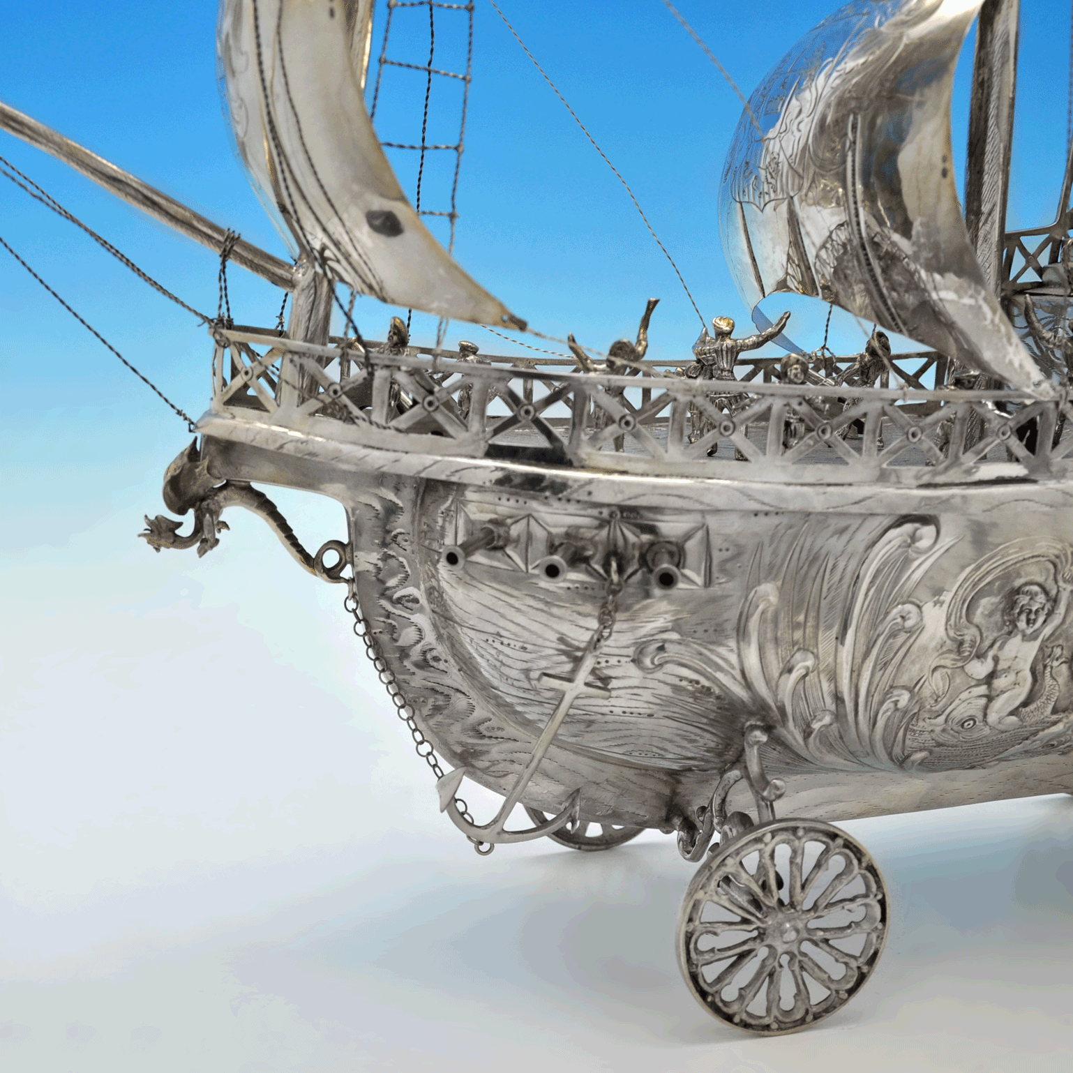 I. Franks Antique Silver: Tall Ships Festival and a history of the Nef